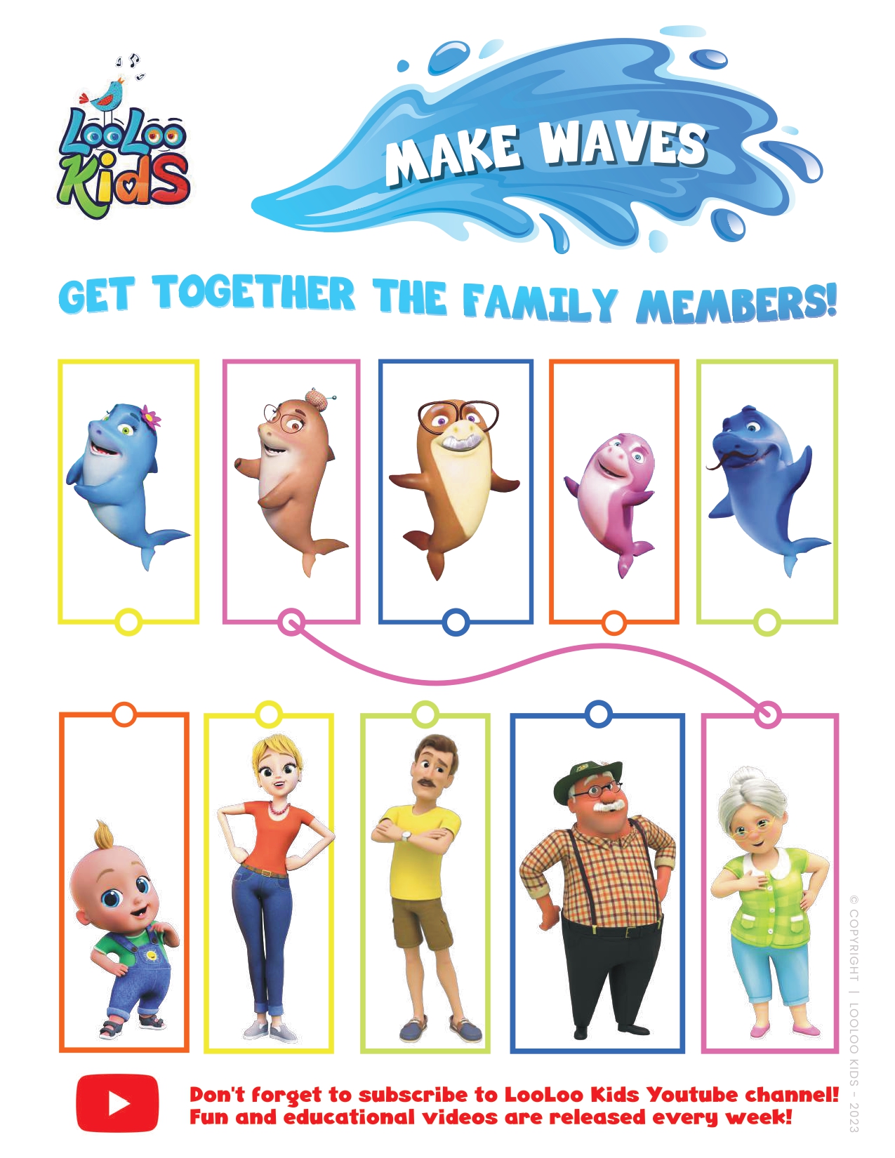 Make waves – We Are Loolookids